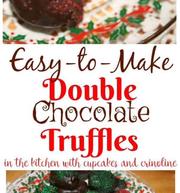 Easy-to-Make Double Chocolate Truffles | The How-To Home
