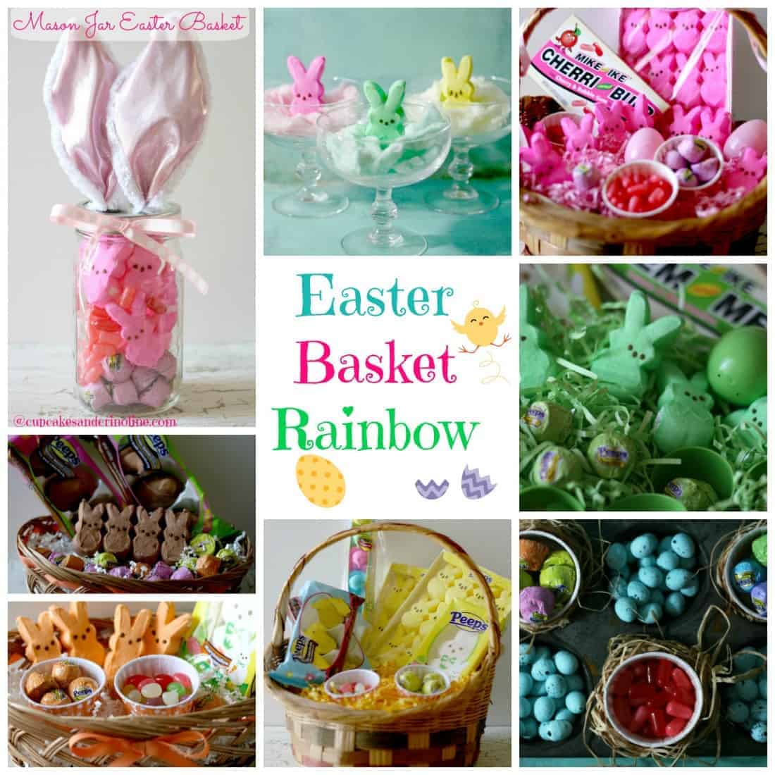 Mason Jar Easter Basket, Cotton Candy Peeps and an Easter Basket ...