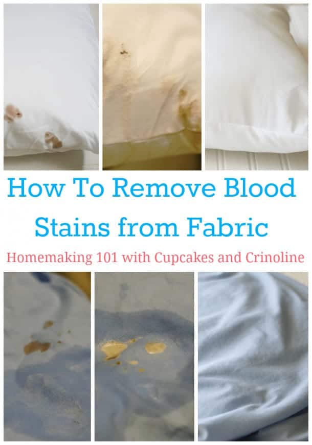 How to Remove Blood Stains from Fabric - The How-To Home