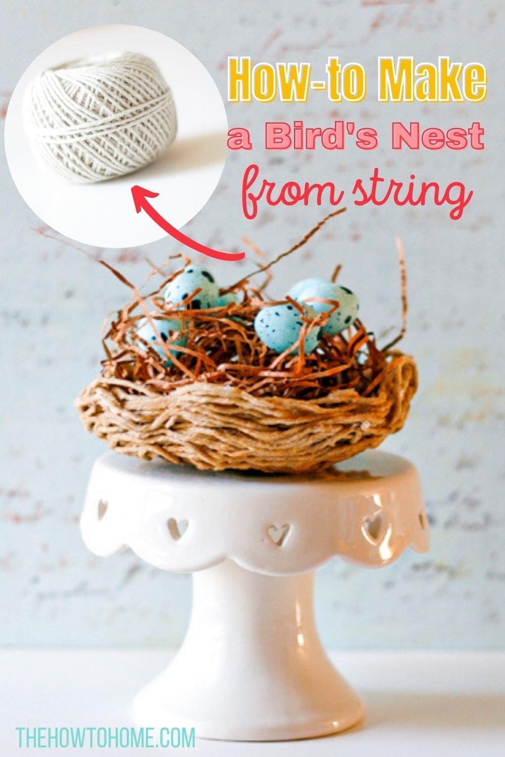 Bird's Nest from Twine