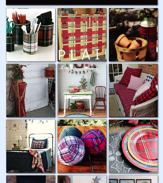 Tartan Plaid Decor and Crafts | The How-To Home