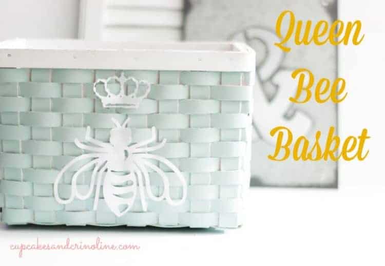 Queen Bee Basket - The How-To Home