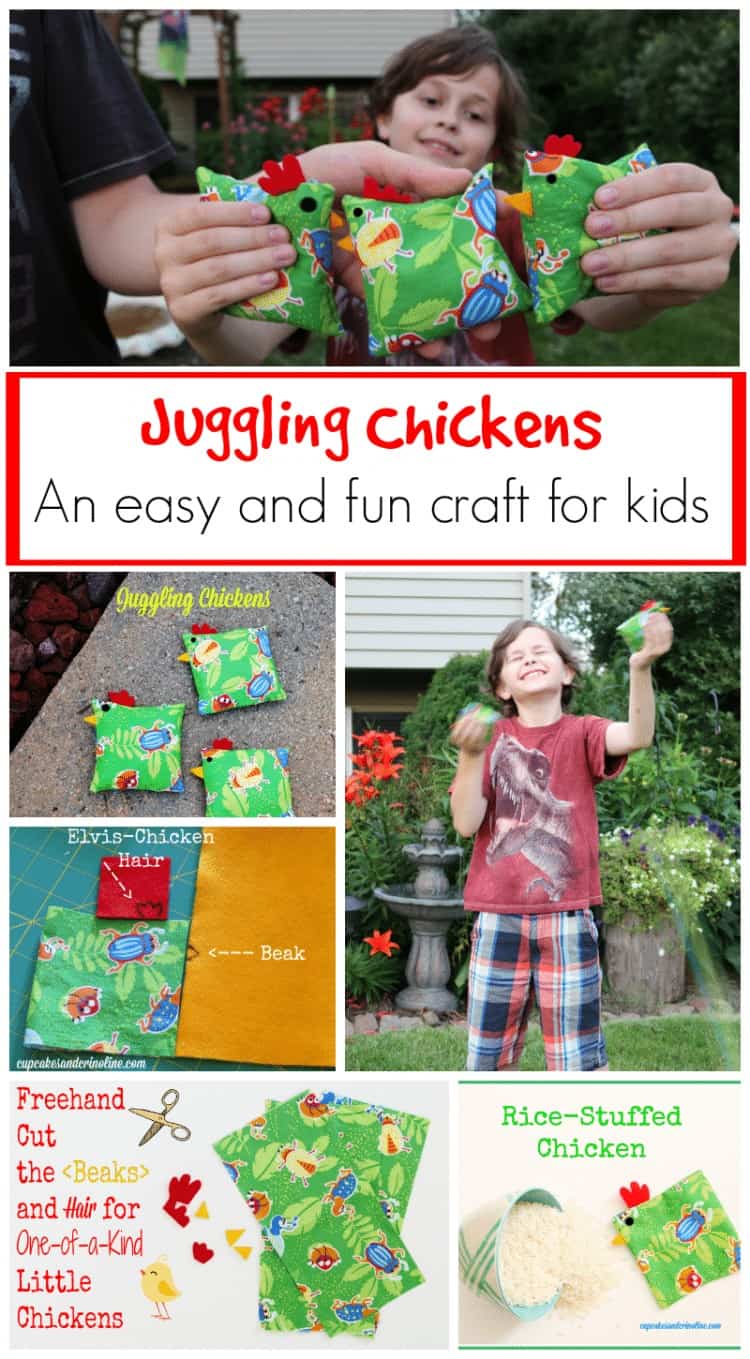 Juggling Chickens ~ A Cute Kid's Craft - The How-To Home