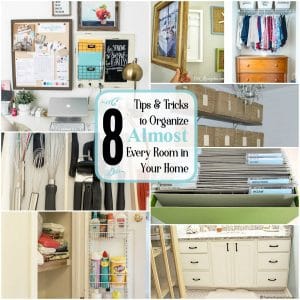 8 Tips and Tricks to Organize Almost Every Room in Your Home - The How ...