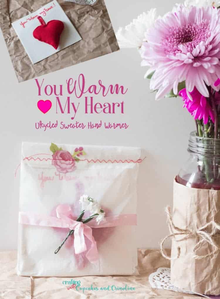 You Warm My Heart - Heart Shaped Hand Warmer - The How-To Home
