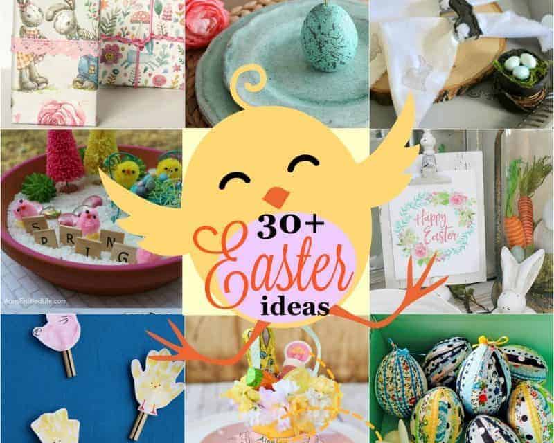 More than 30 Easter Craft and Decor Ideas and Printables | The How-To Home
