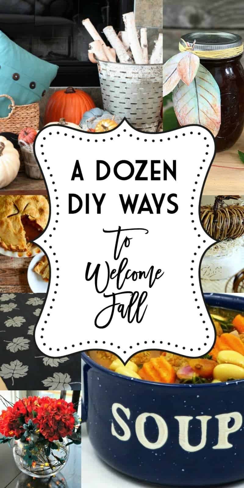 12 Easy and Fabulous DIY Ways to Welcome Fall - The How-To Home