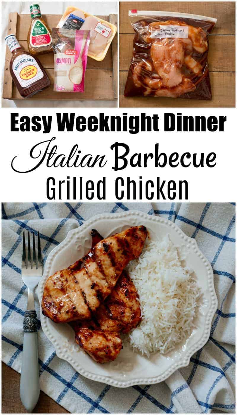 Italian Barbecue Grilled Chicken - The How-To Home