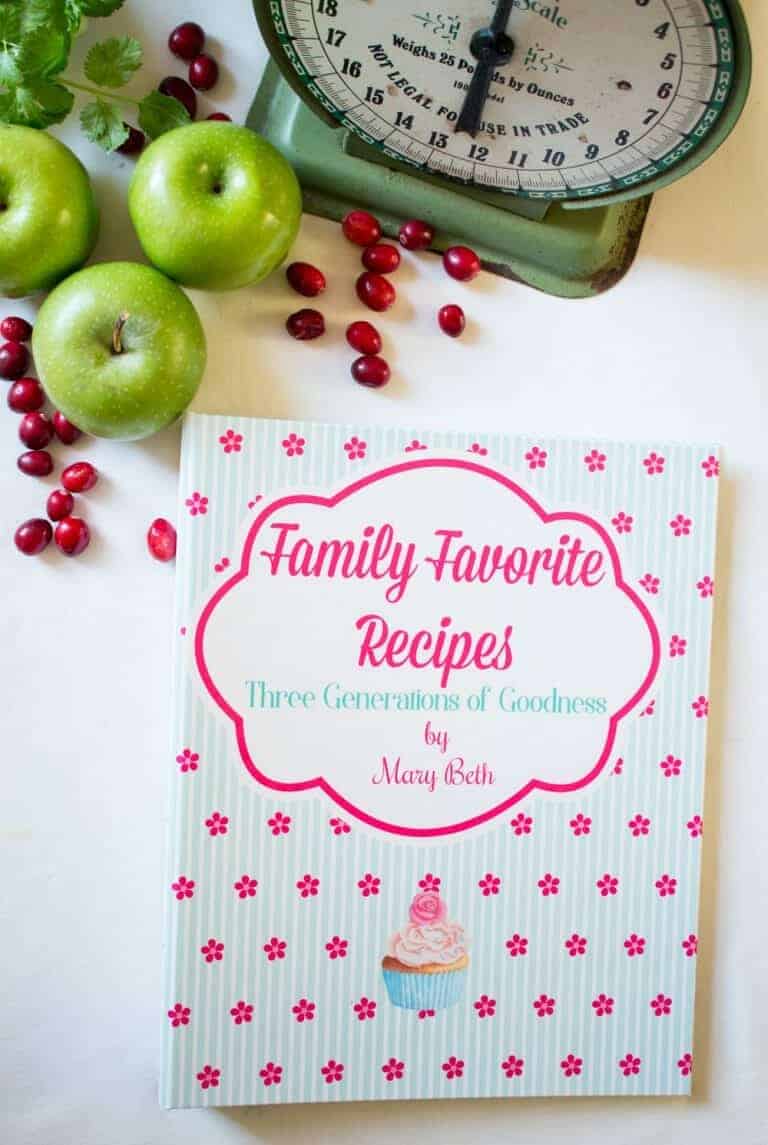 Family Memories Preserved in a Family Cookbook - A Wonderful Gift - The ...