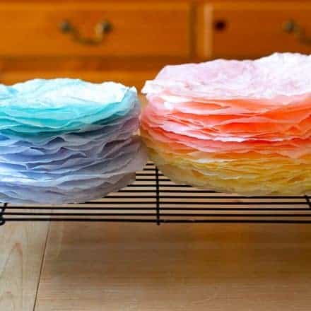 How-To Dye Coffee Filters with Food Coloring - The How-To Home