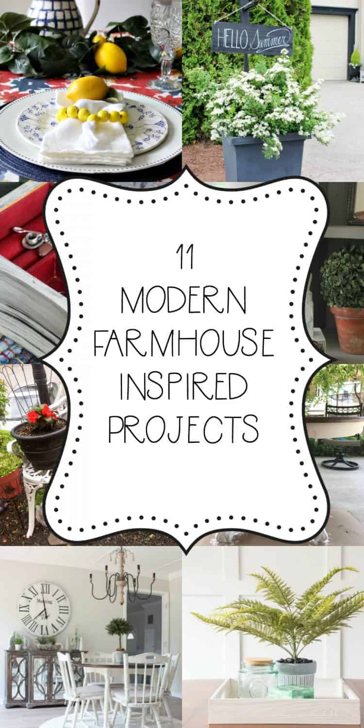 11 Modern Farmhouse Inspired Projects - The How-To Home