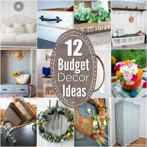 12 Inspiring Budget Friendly Decor Ideas - The How-To Home