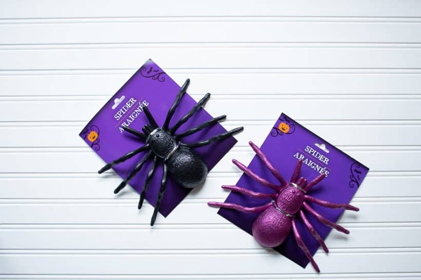 Dollar Store Halloween - Mr. and Mrs. Spider - The How-To Home