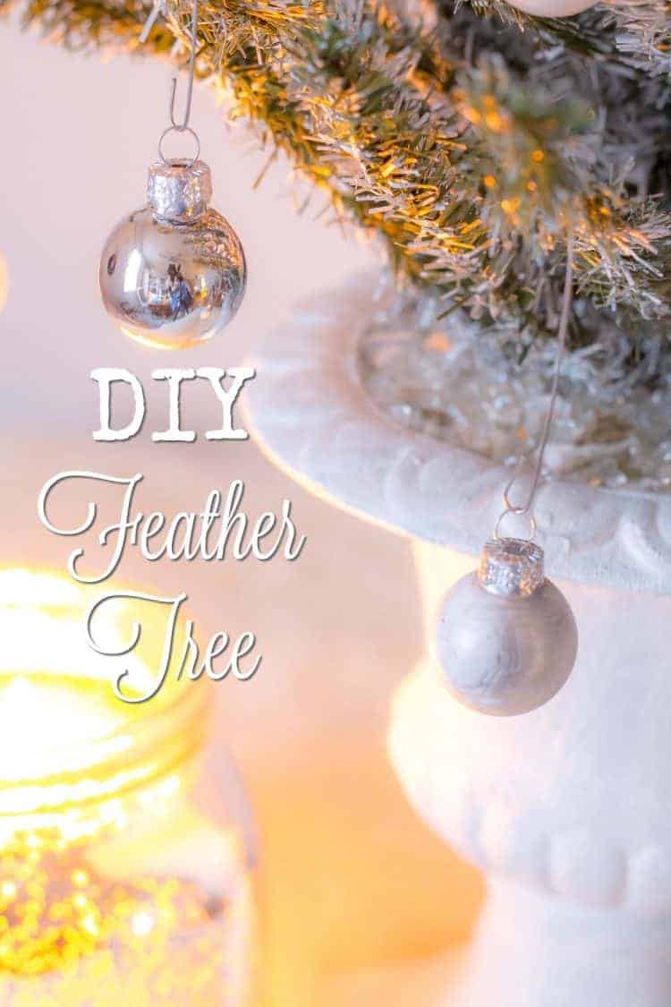 DIY Feather Tree Tutorial - The How-To Home