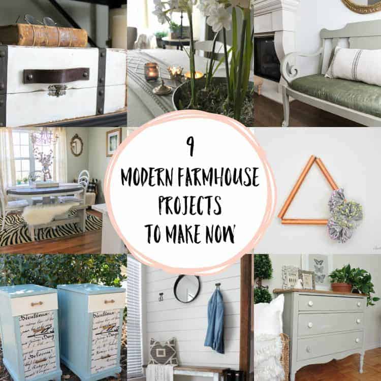 9 Modern Farmhouse Projects to Make Now - The How-To Home