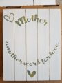 DIY Mother's Day SVG Sign with FREE SVG File - The How-To Home
