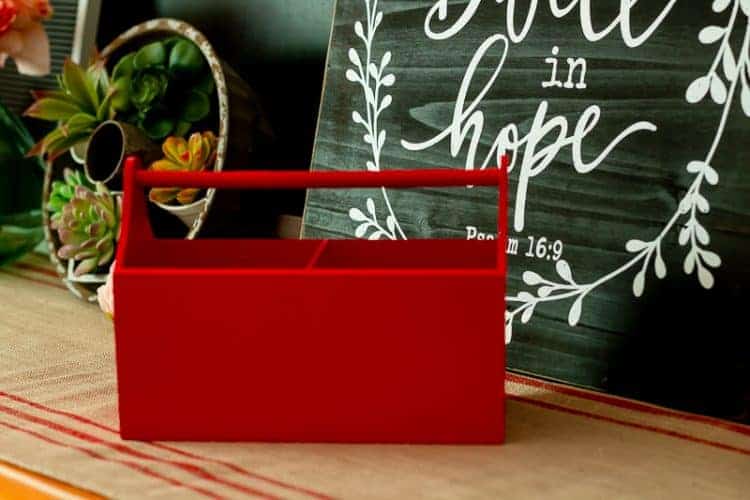 DIY Grain Sack Striped Farmhouse Tote - The How-To Home