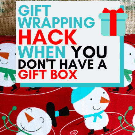 How To Wrap a Gift When You Don't Have a Gift Box - The How-To Home
