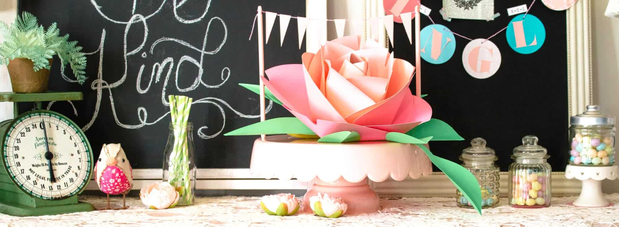 How-To Make Shabby Chic Party Decor - The How-To Home