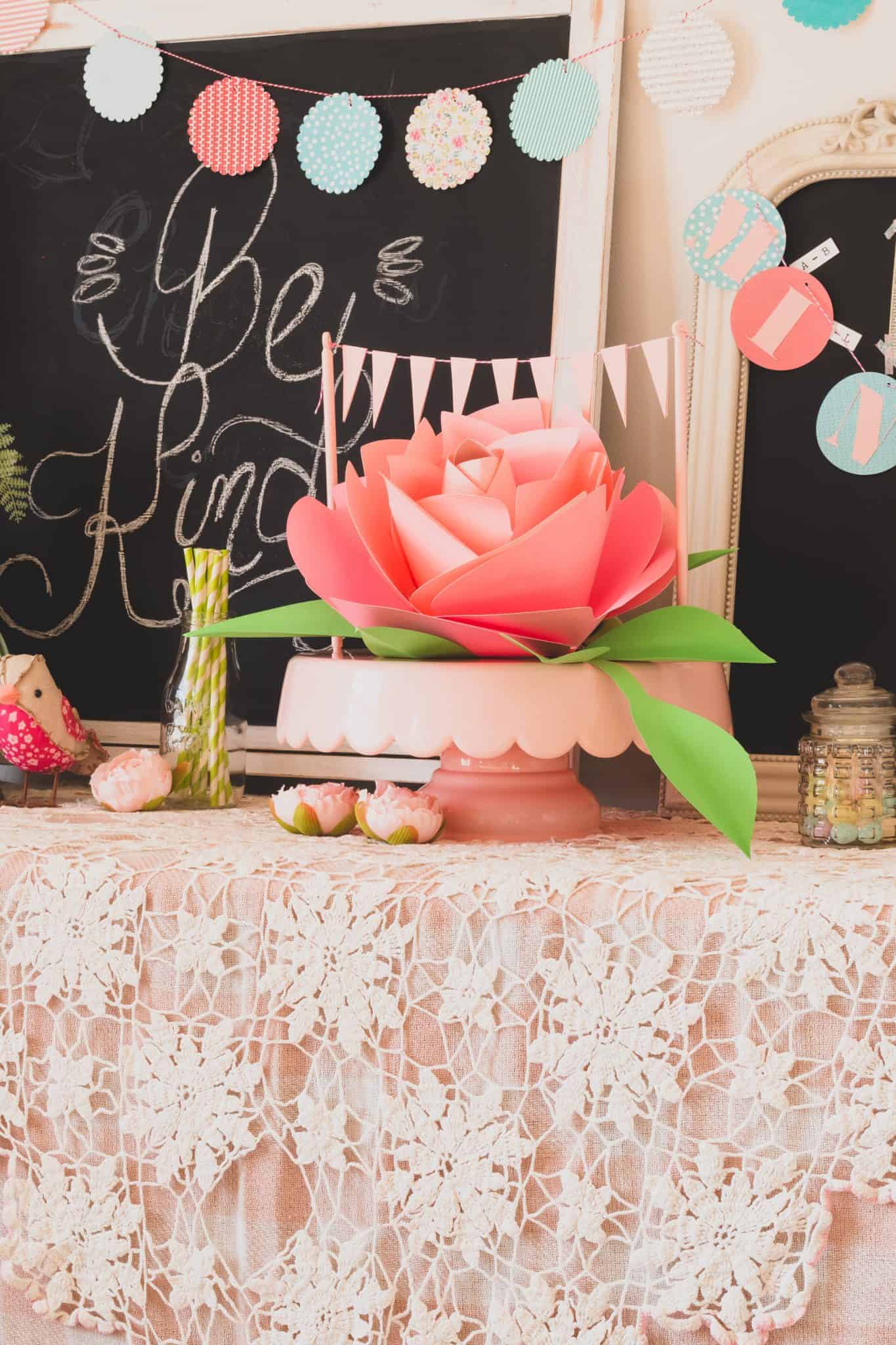 How-To Make Shabby Chic Party Decor - The How-To Home