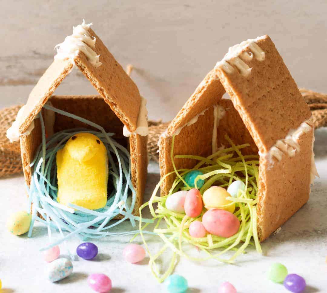 Easter PEEPS Houses - The How-To Home