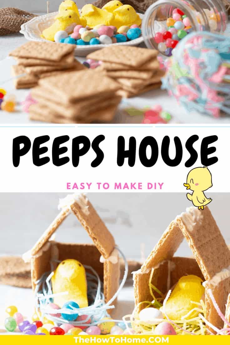 Easter PEEPS Houses - The How-To Home