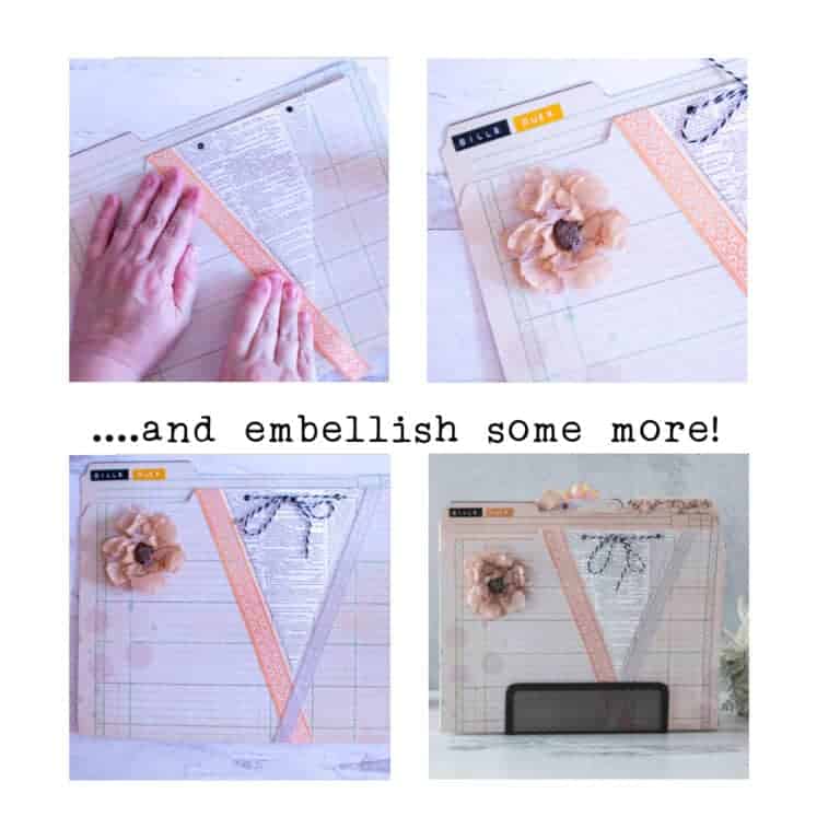 DIY Pretty File Folders - The How-To Home