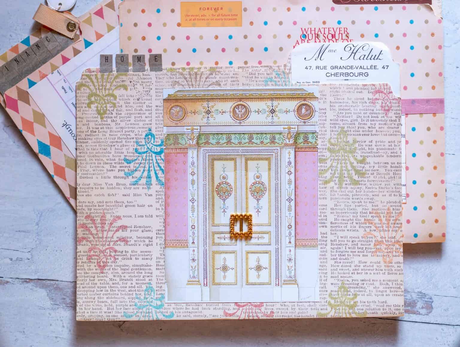 DIY Pretty File Folders - The How-To Home