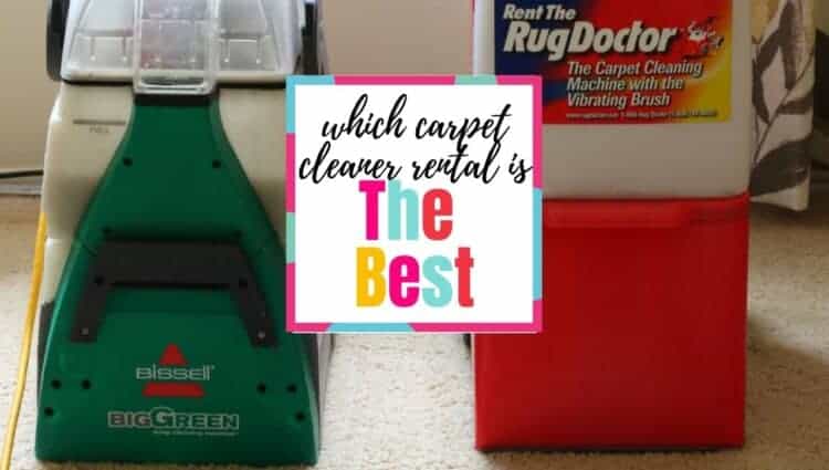 BISSELL versus Rug Doctor - The How-To Home