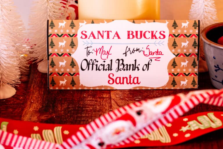 Free Printable Christmas Money Holders - The How-To Home