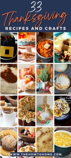 33 Thanksgiving Recipes, Crafts, and Decor Ideas - The How-To Home