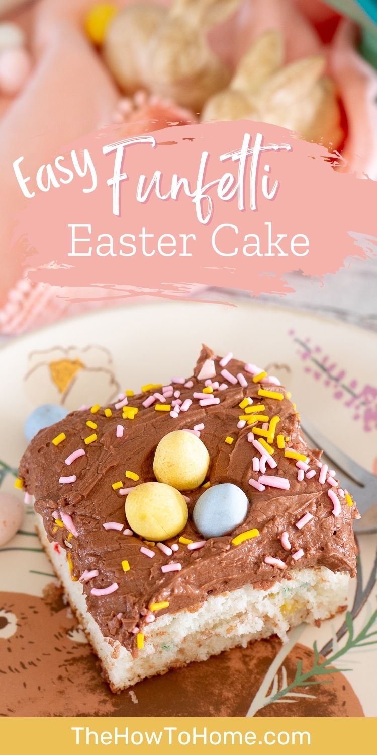 Easter Funfetti Cake Recipe From Box - The How-To Home