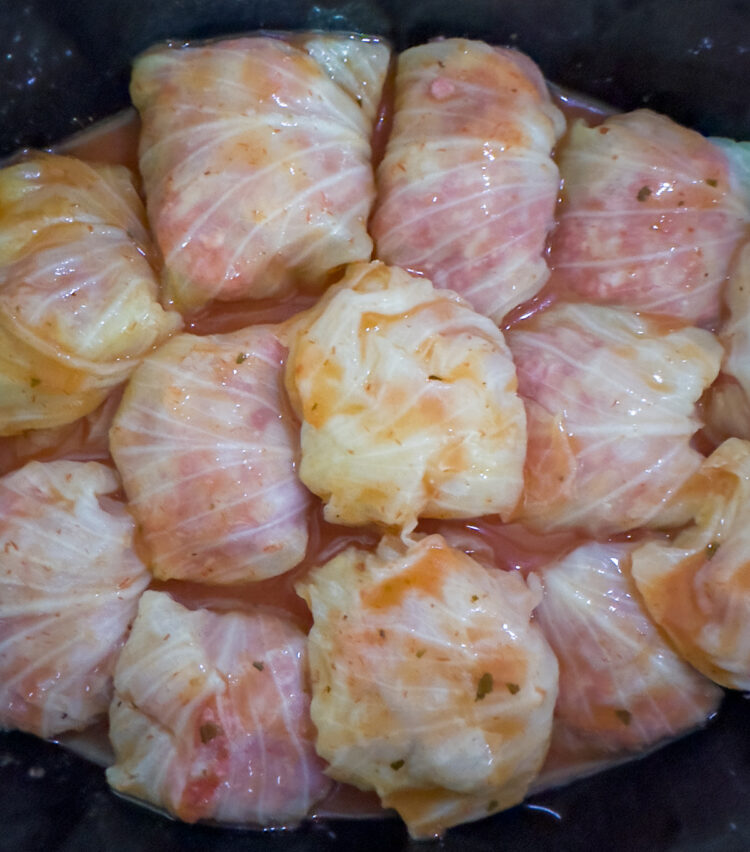 My Polish Mother's Stuffed Cabbage Roll Golumpki Recipe - The How-To Home