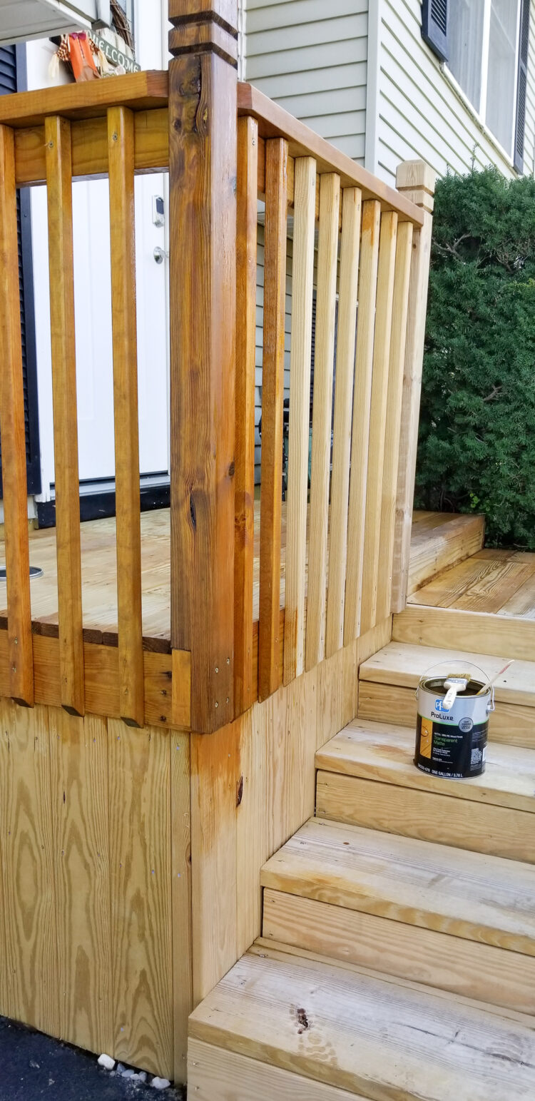 How to Stain a Deck - Simple DIY Tips and Handy Guide - The How-To Home