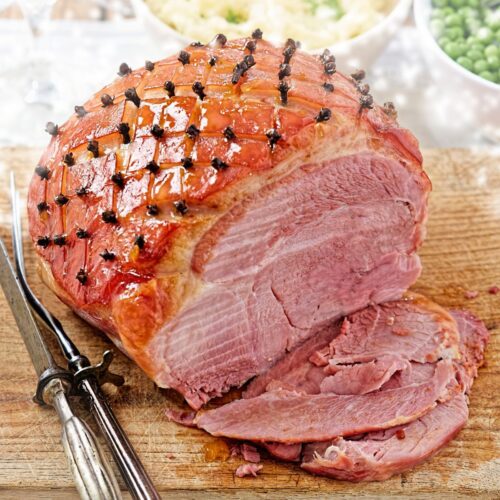 Baked Ham with Pineapple and Brown Sugar Glaze - The How-To Home