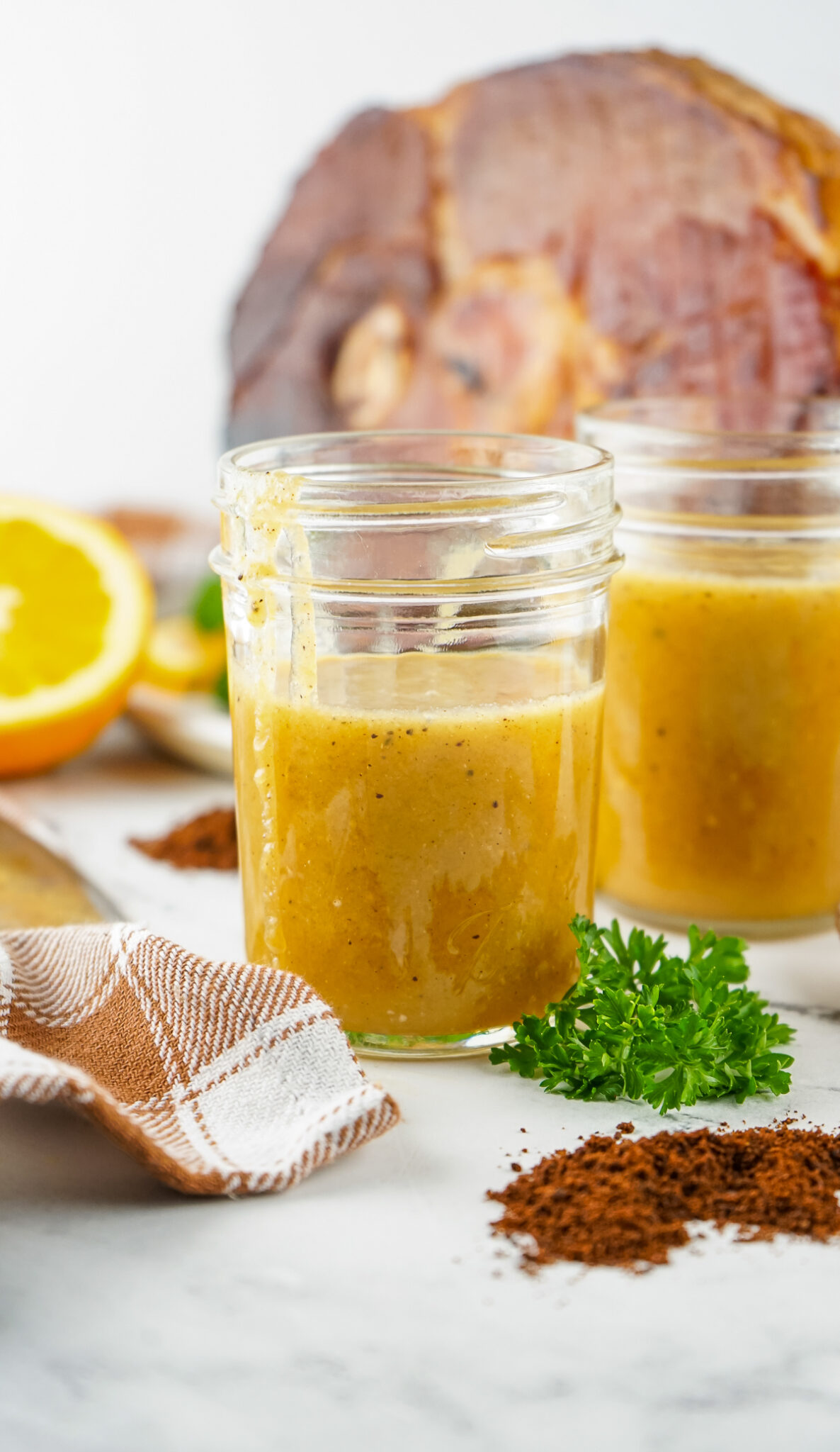 Baked Ham with Pineapple and Brown Sugar Glaze - The How-To Home