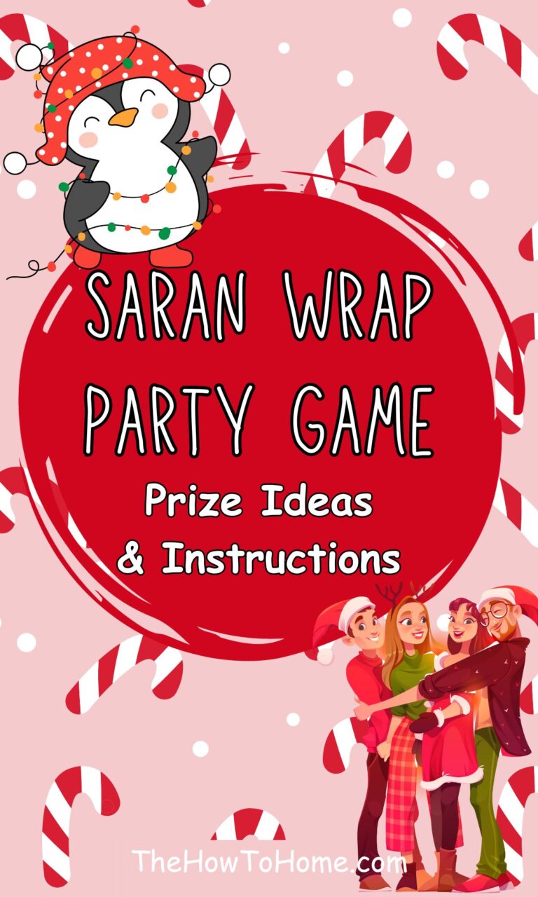 Saran Wrap Ball Game Rules and Printable - The How-To Home