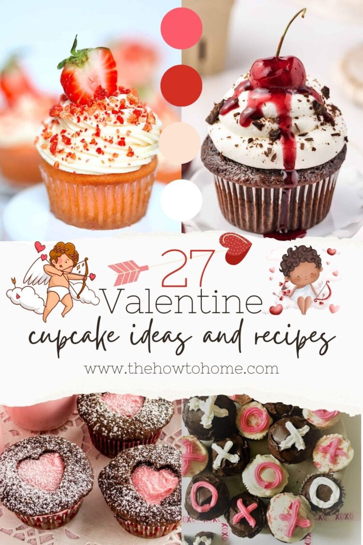 The Best Valentine's Cupcake Ideas and Recipes - The How-To Home