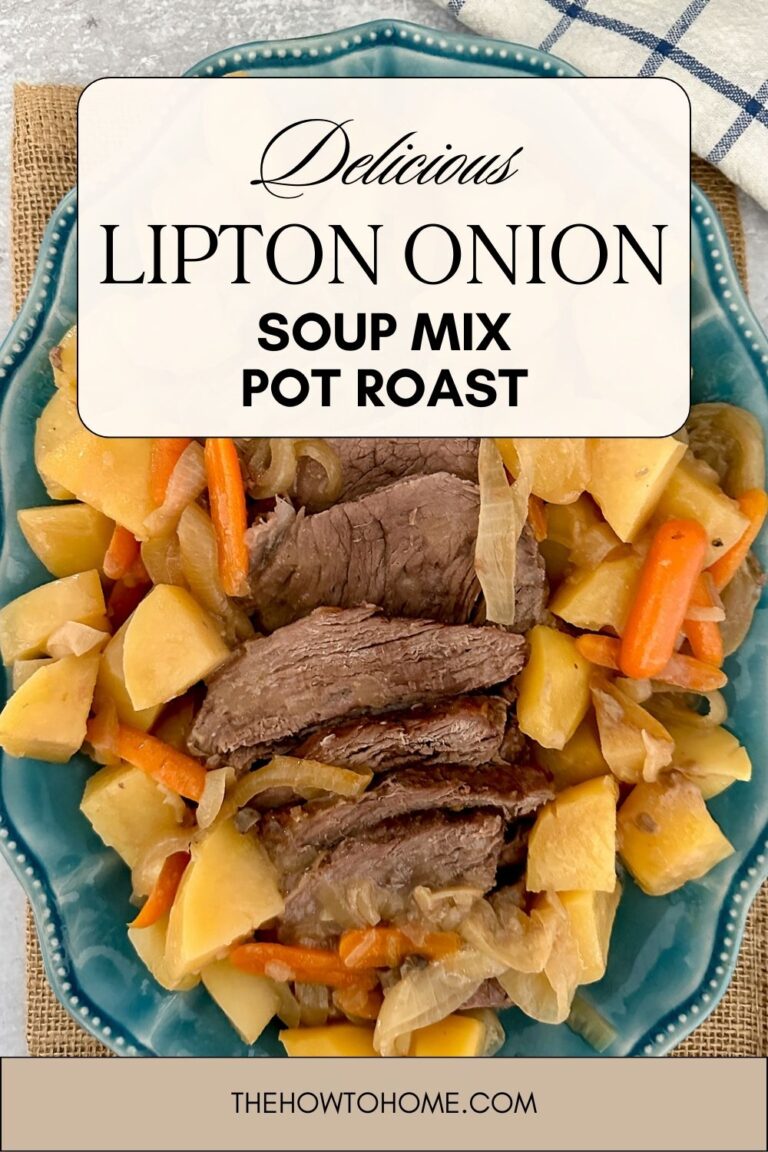 Easy Lipton Onion Soup Mix Pot Roast Recipe - The How-To Home
